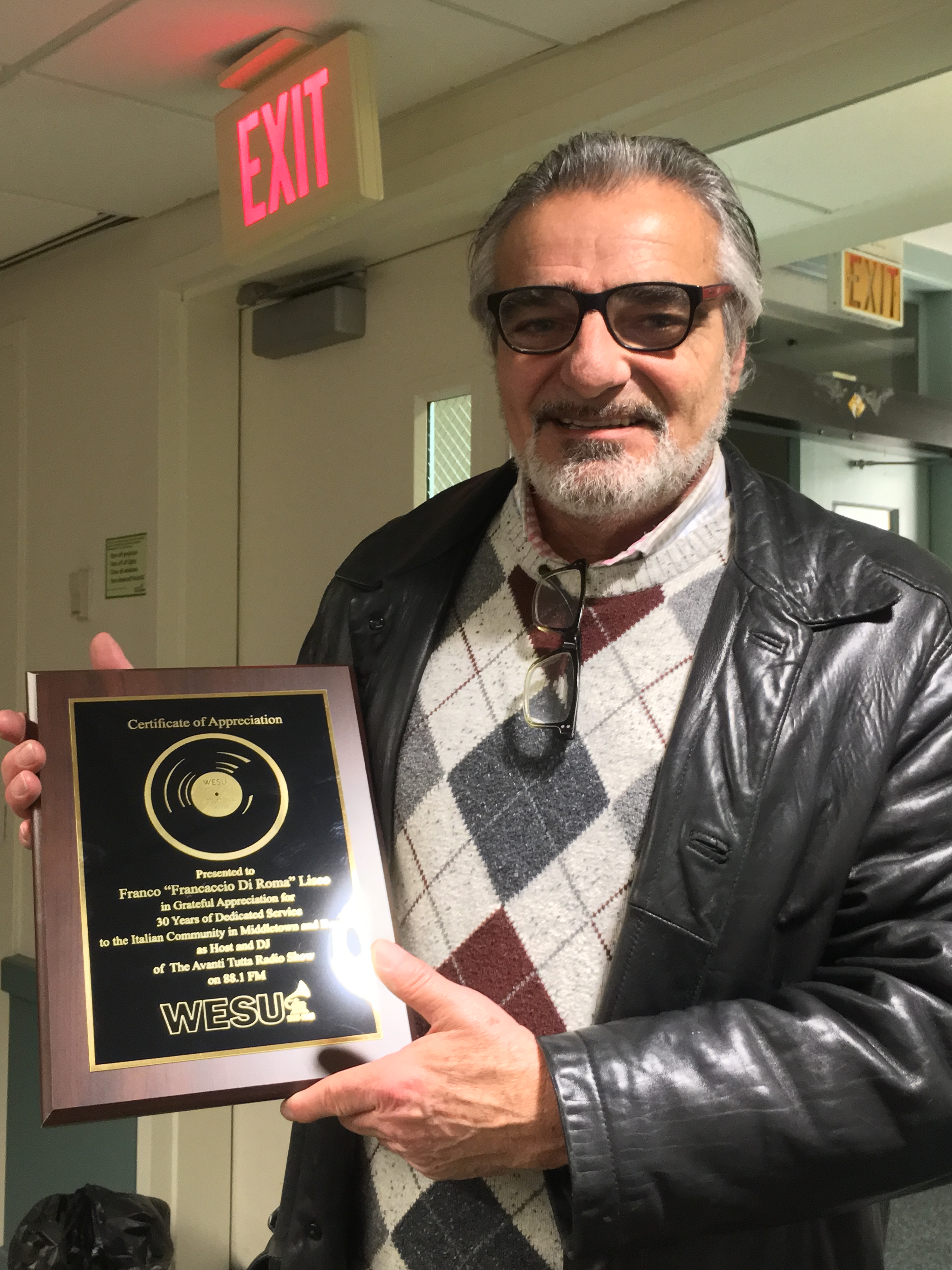 30 years and counting of la vita bella with Francaccio di Roma on WESU ...